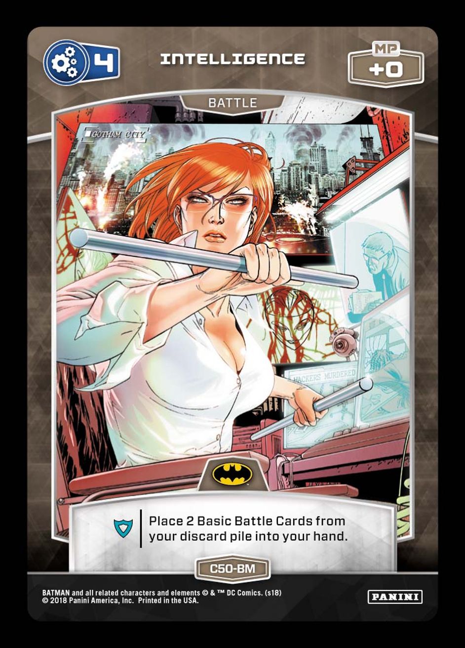 4 Intelligence (C50-BM) - Batman - MetaX TCG