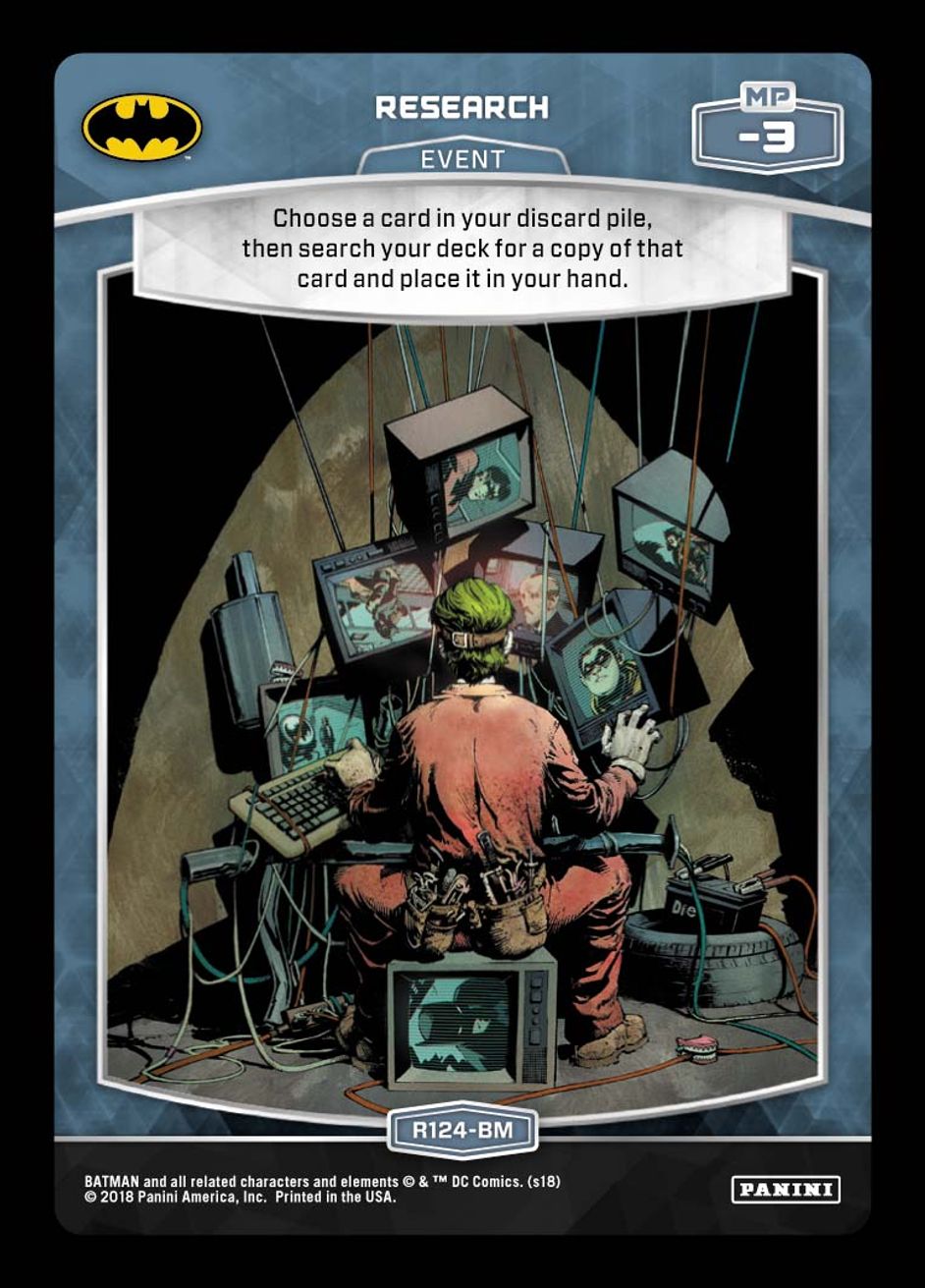Research - Batman - MetaX TCG
