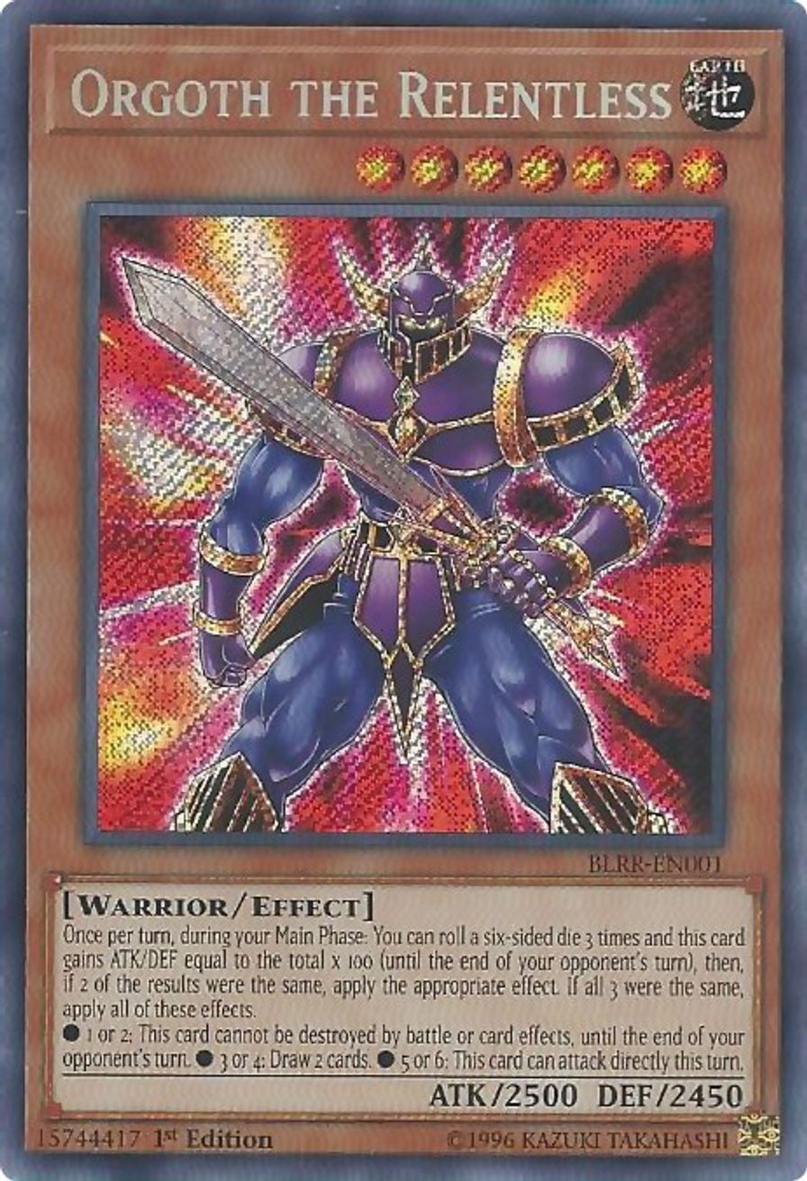 Orgoth the Relentless - Battles of Legend: Relentless Revenge - YuGiOh