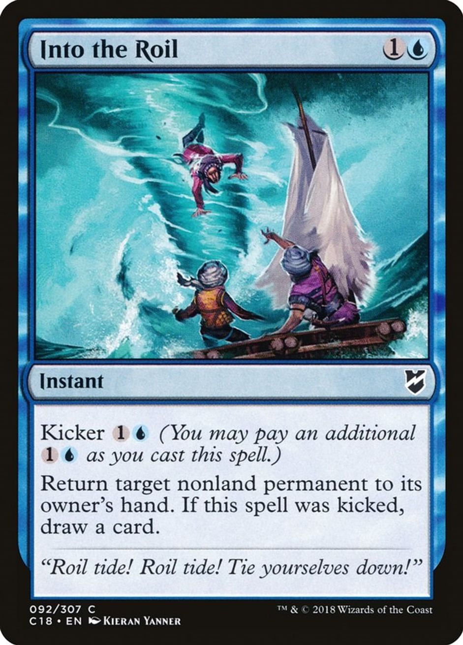 Into the Roil - Commander 2018 - Magic: The Gathering