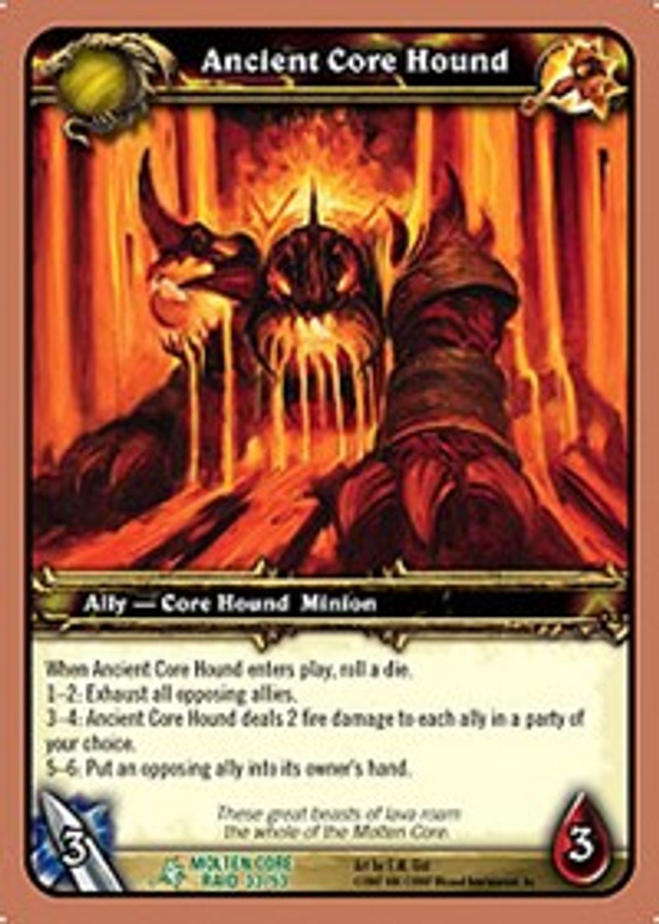 Ancient Core Hound - Molten Core - WoW