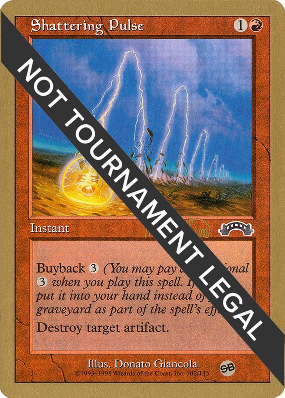 Shattering Pulse - 1999 Kai Budde (EXO) (SB) - World Championship Decks ...