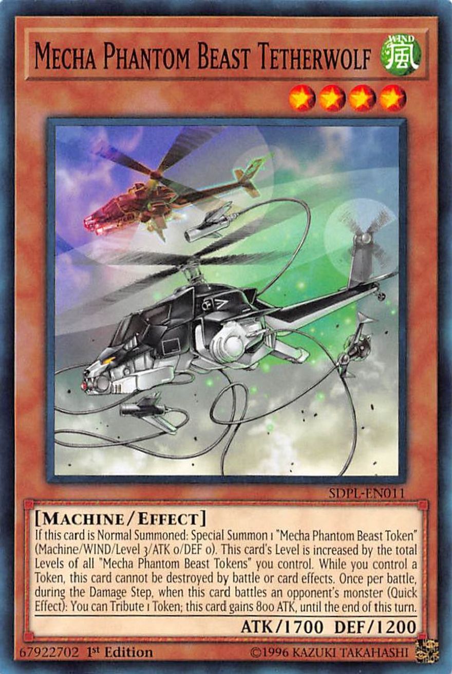 Mecha Phantom Beast Tetherwolf - Structure Deck: Powercode Link - YuGiOh