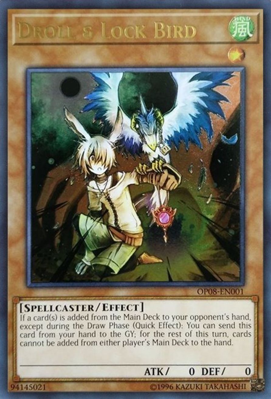 Droll & Lock Bird (UTR) - OTS Tournament Pack 8 - YuGiOh