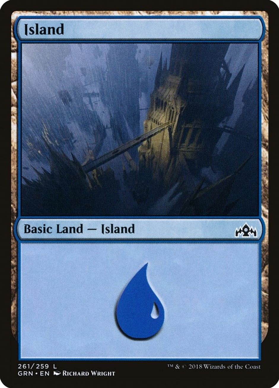 Island - Guilds of Ravnica - Magic: The Gathering