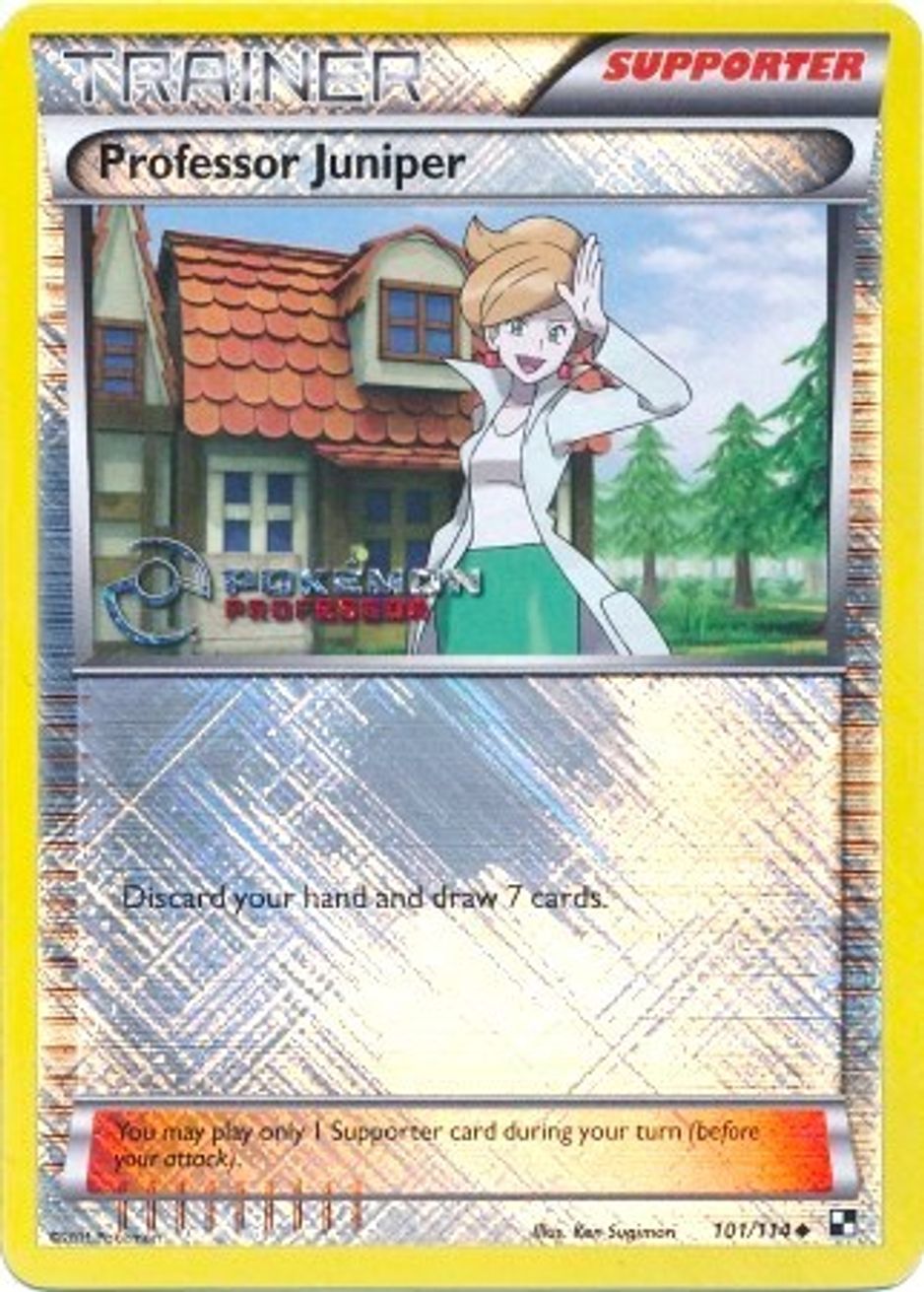 Professor Juniper - 101/114 (2013) - Professor Program Promos - Pokemon