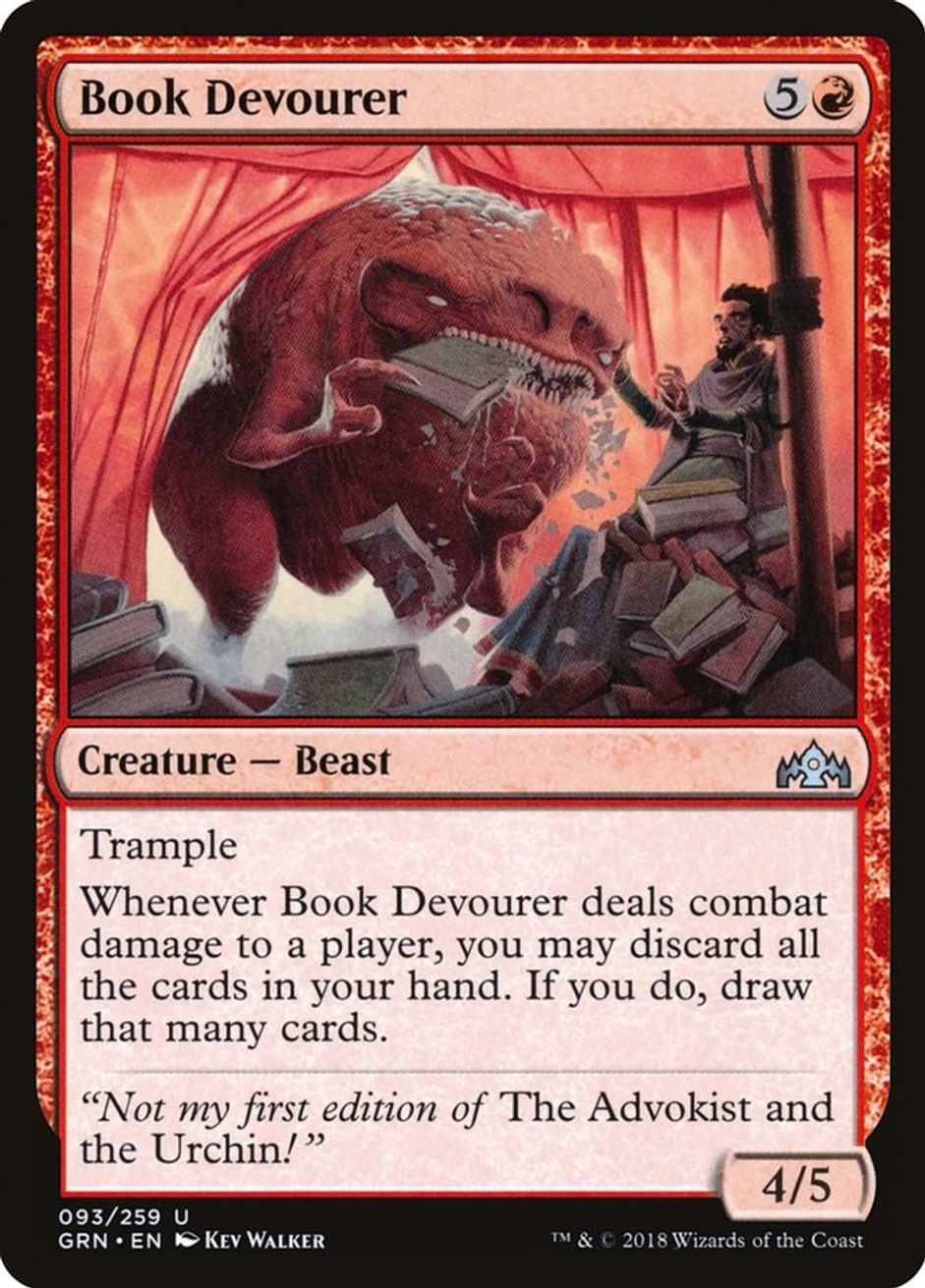 Book Devourer - Guilds of Ravnica - Magic: The Gathering