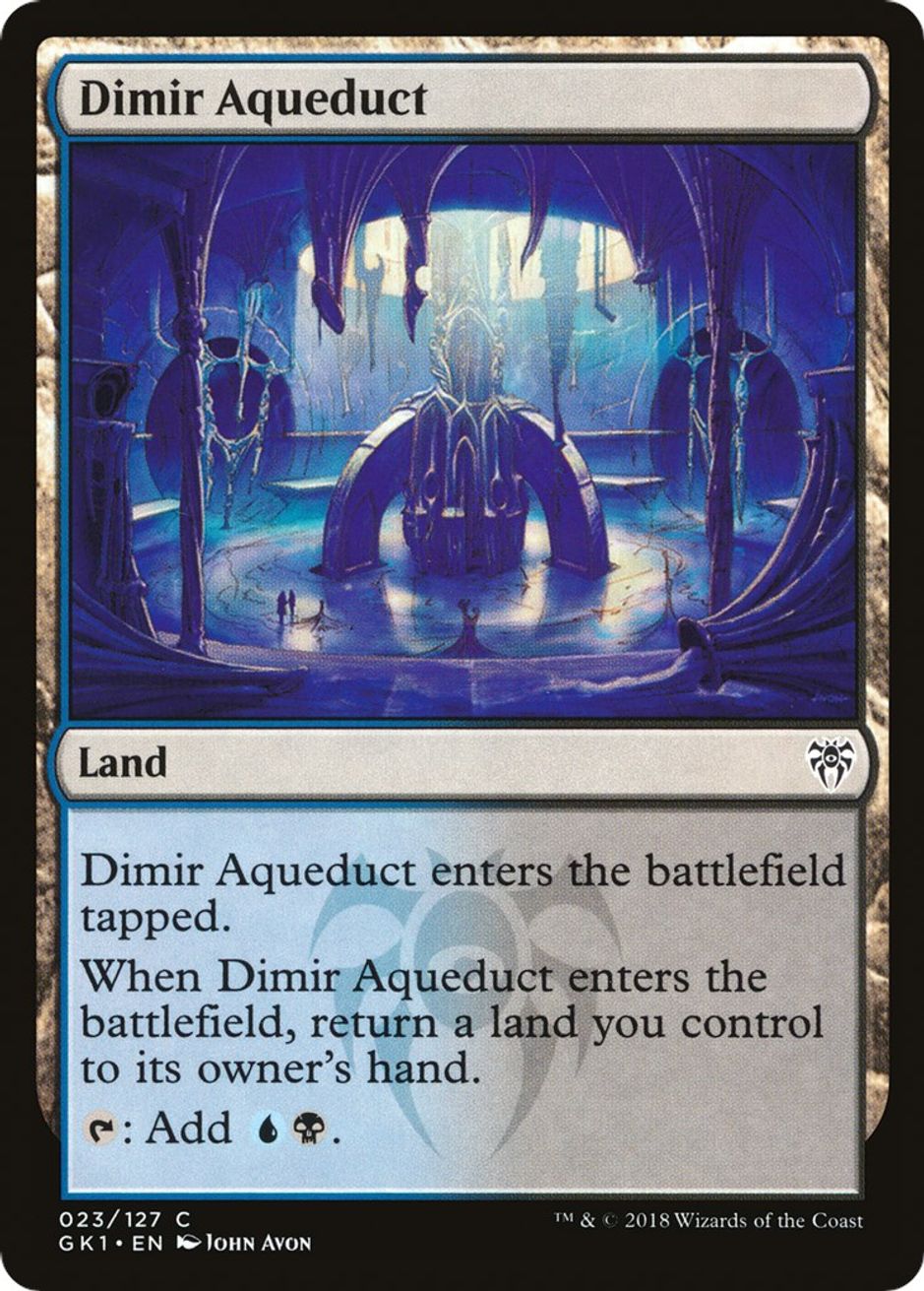Dimir Aqueduct - Guilds of Ravnica: Guild Kits - Magic: The Gathering