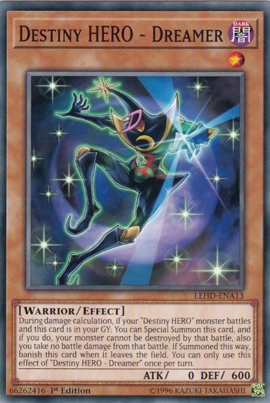 Destiny HERO - Dreamer - Legendary Hero Decks - YuGiOh