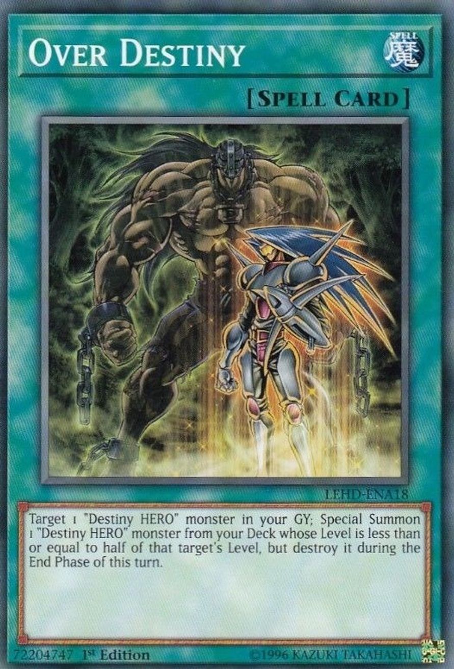 Over Destiny - Legendary Hero Decks - YuGiOh