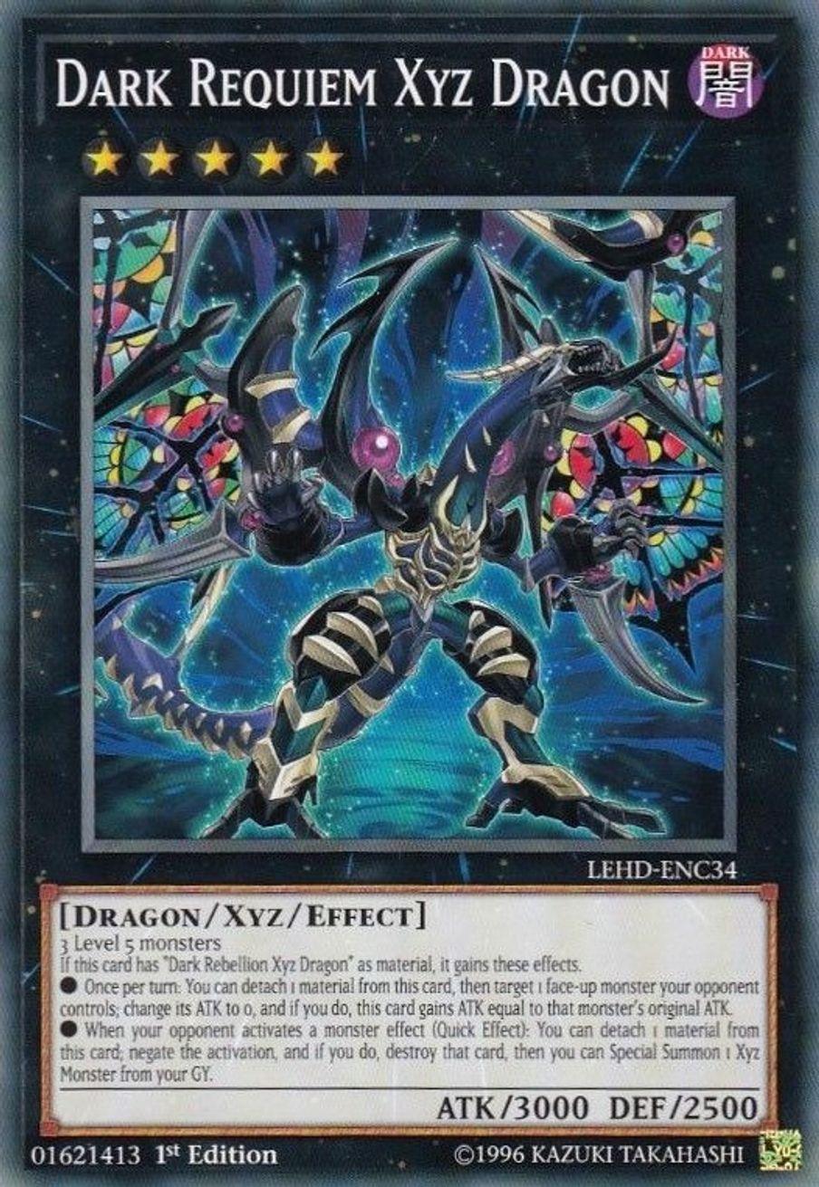 Dark Requiem Xyz Dragon - Legendary Hero Decks - YuGiOh