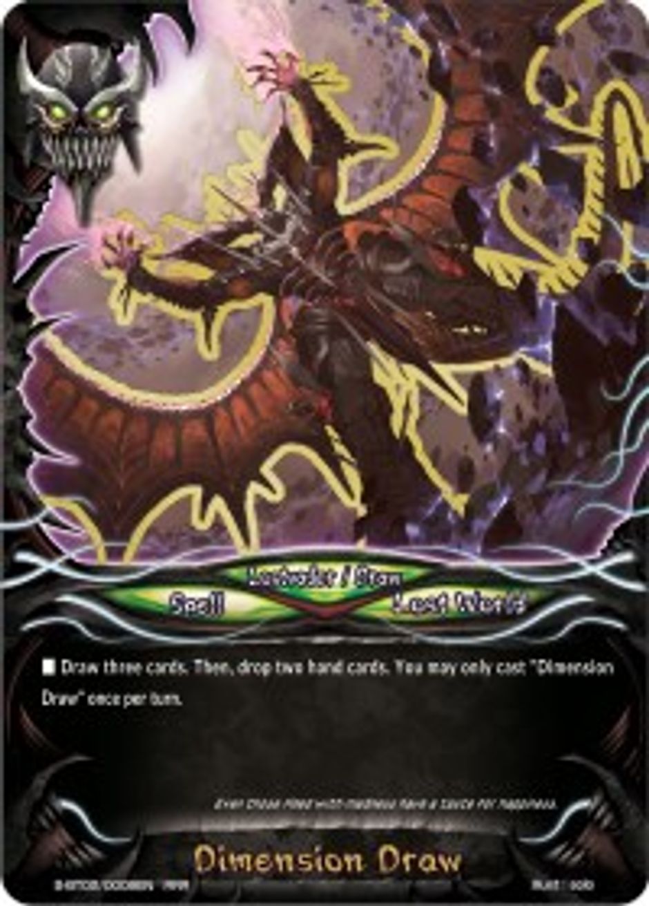 Dimension Draw - Dimension Destroyer - Future Card BuddyFight