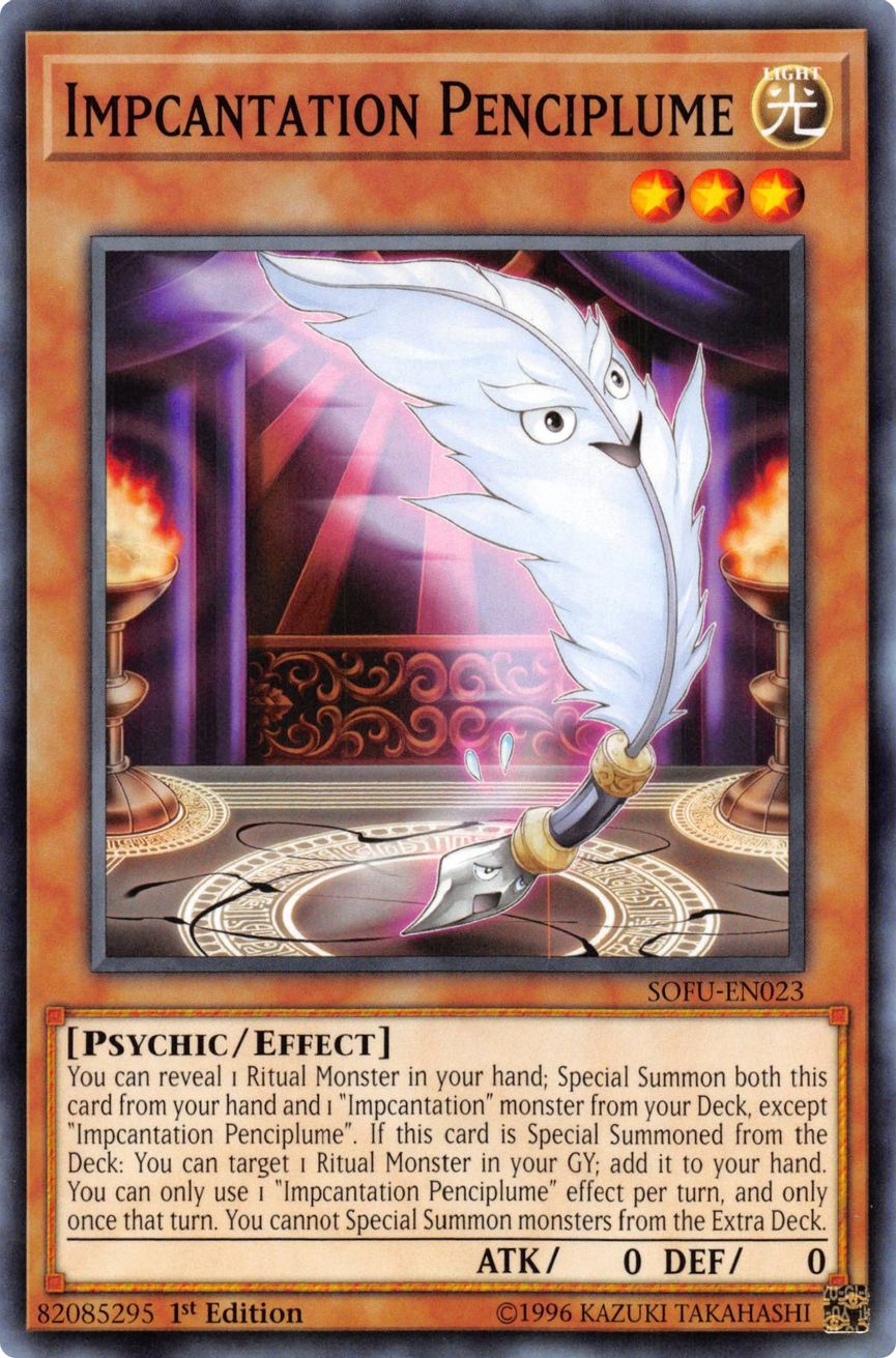 Impcantation Penciplume - Soul Fusion - YuGiOh
