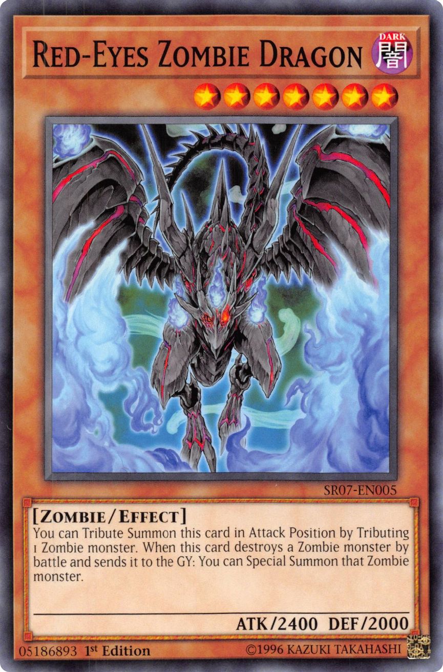 Red-Eyes Zombie Dragon - Structure Deck: Zombie Horde - YuGiOh
