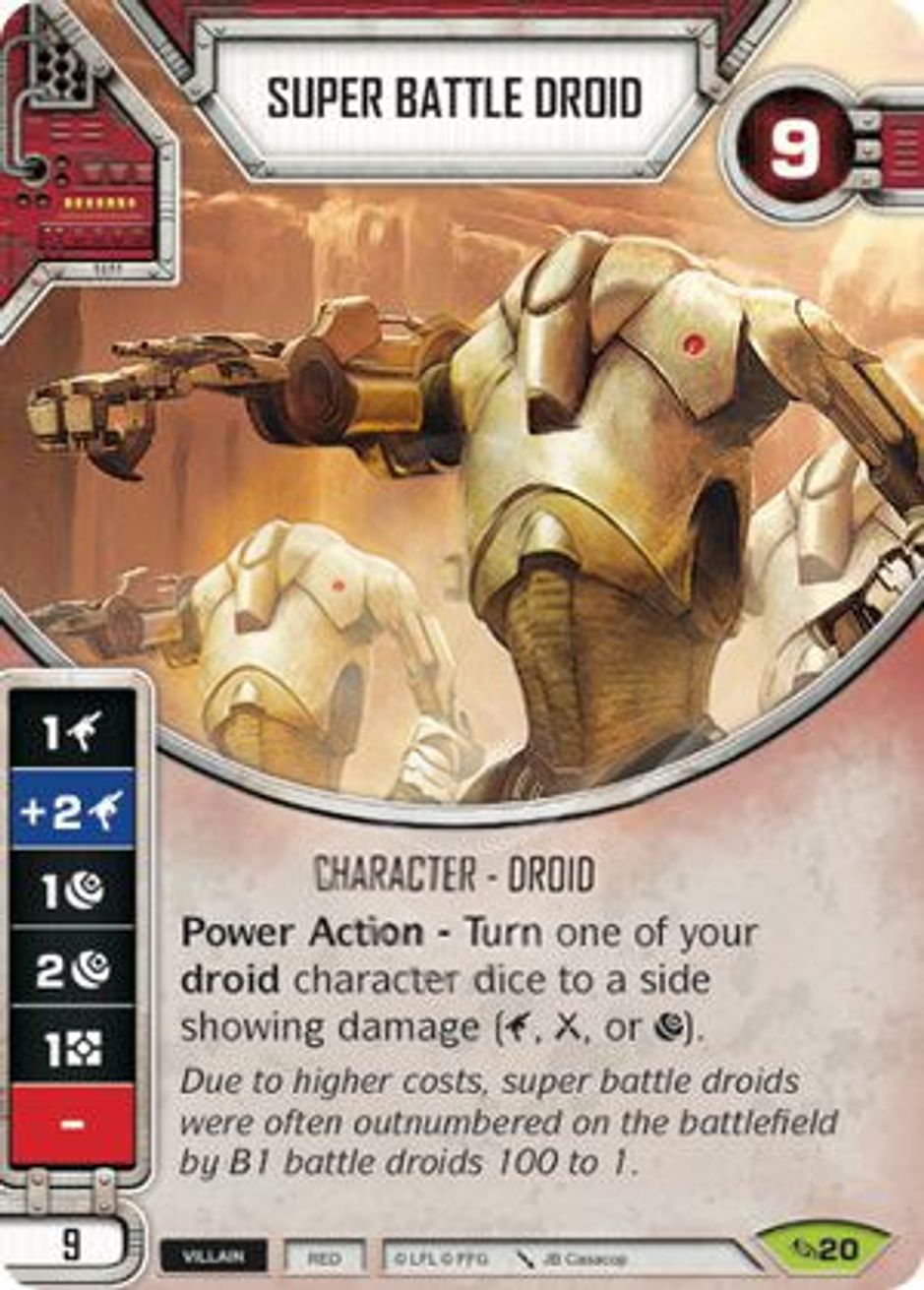 Super Battle Droid (Card Only) - Across the Galaxy - Star Wars: Destiny