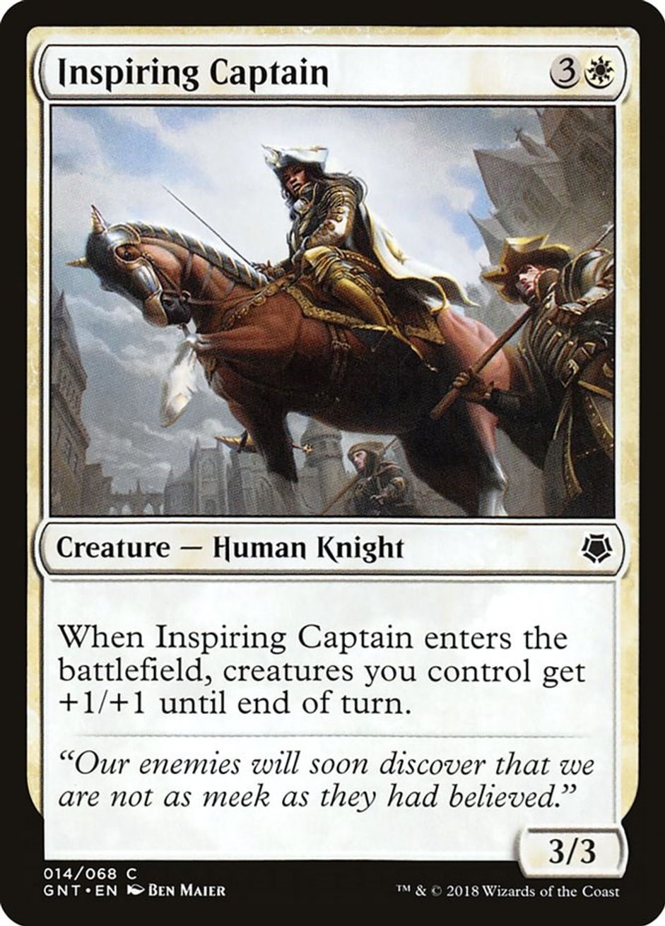 Inspiring Captain - Magic Game Night - Magic: The Gathering