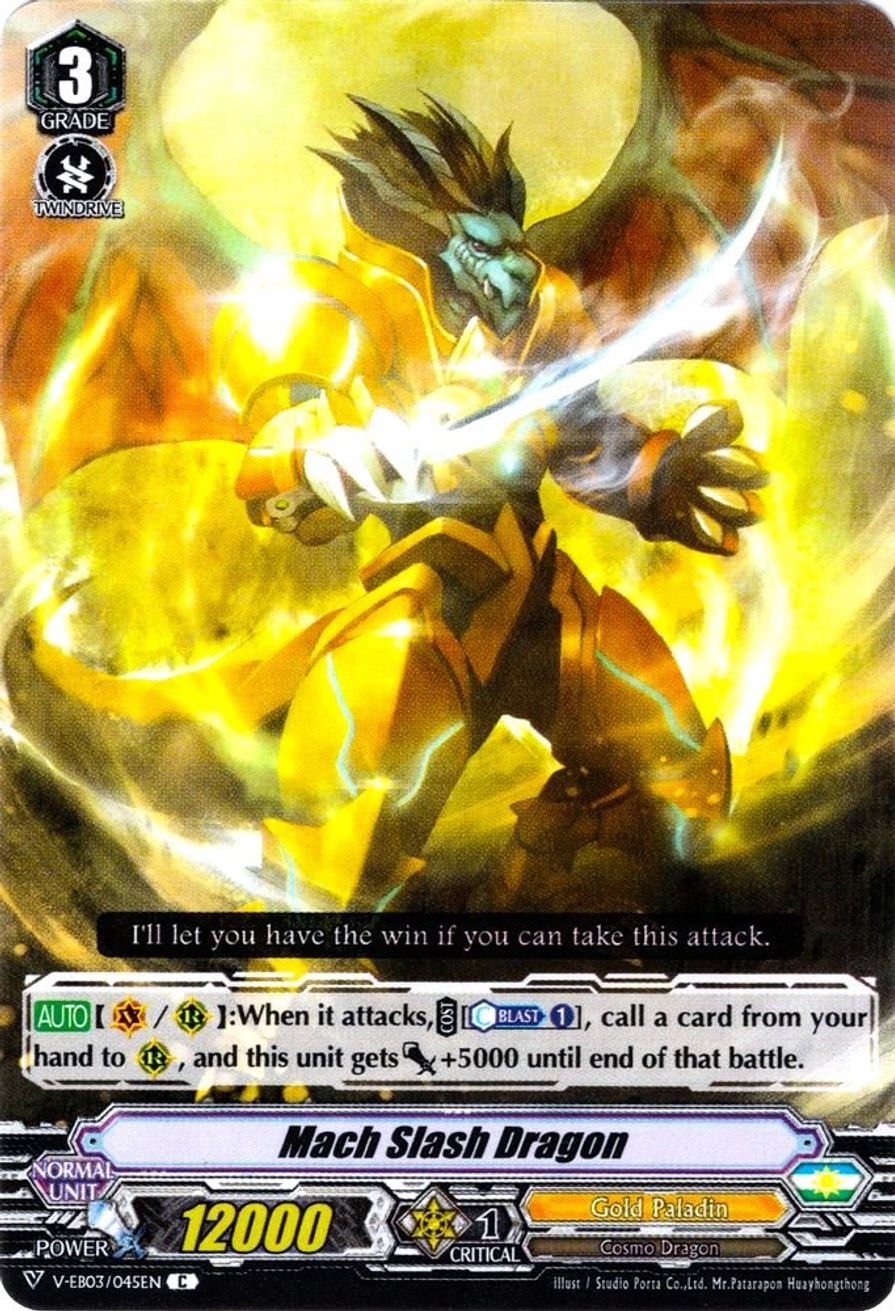 Mach Slash Dragon - V-EB03: ULTRARARE MIRACLE COLLECTION - Cardfight Vanguard