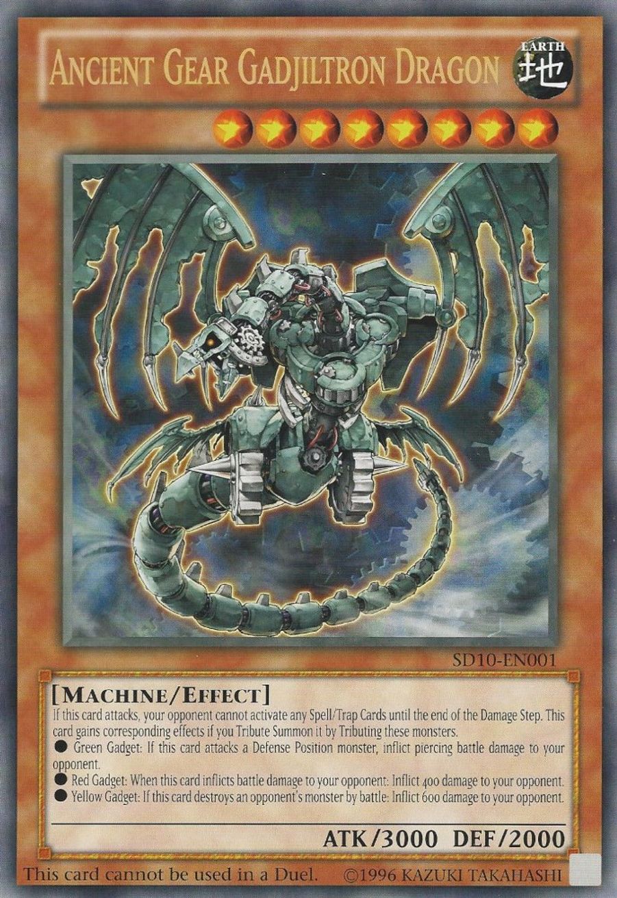 Ancient Gear Gadjiltron Dragon (Oversized) (Machine Madness) - Yu-Gi-Oh ...