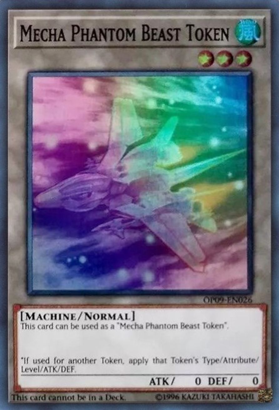 Token: Mecha Phantom Beast (C) - "Megaraptor" - OTS Tournament Pack 9 ...
