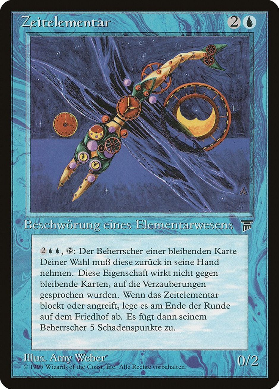 Time Elemental (German) - "Zeitelementar" - Renaissance - Magic: The ...