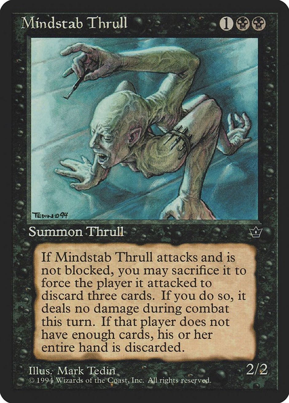 Mindstab Thrull (Tedin) - Fallen Empires - Magic: The Gathering