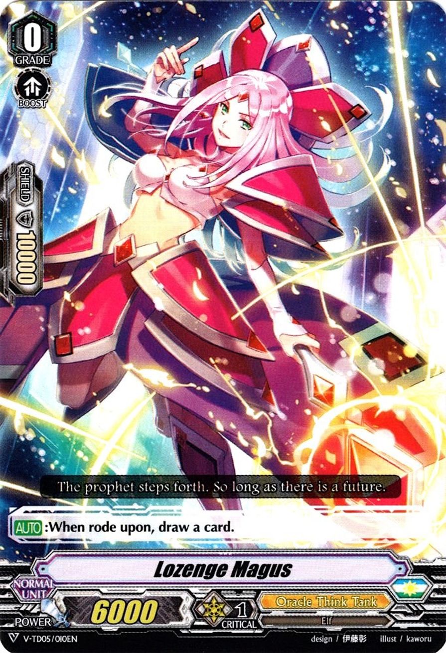 Lozenge Magus - V-TD05: Misaki Tokura - Cardfight Vanguard