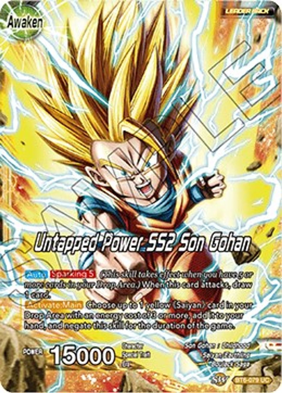 Son Gohan // Untapped Power SS2 Son Gohan - Destroyer Kings - Dragon ...