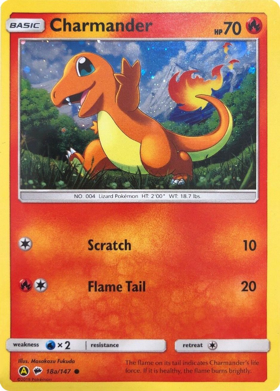 Charmander - 18a/147 - Alternate Art Promos - Pokemon