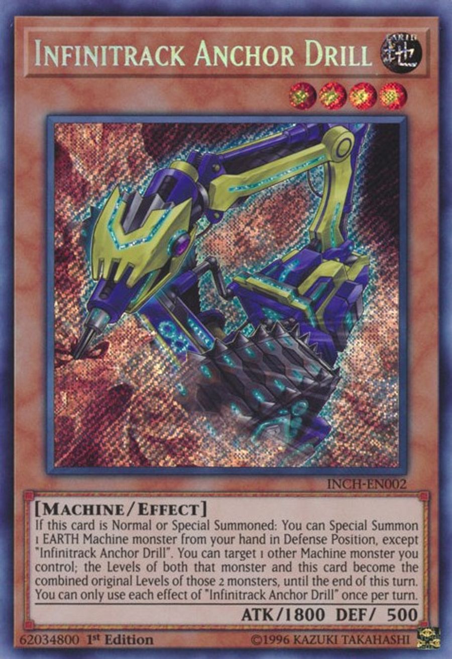 Infinitrack Anchor Drill - The Infinity Chasers - YuGiOh