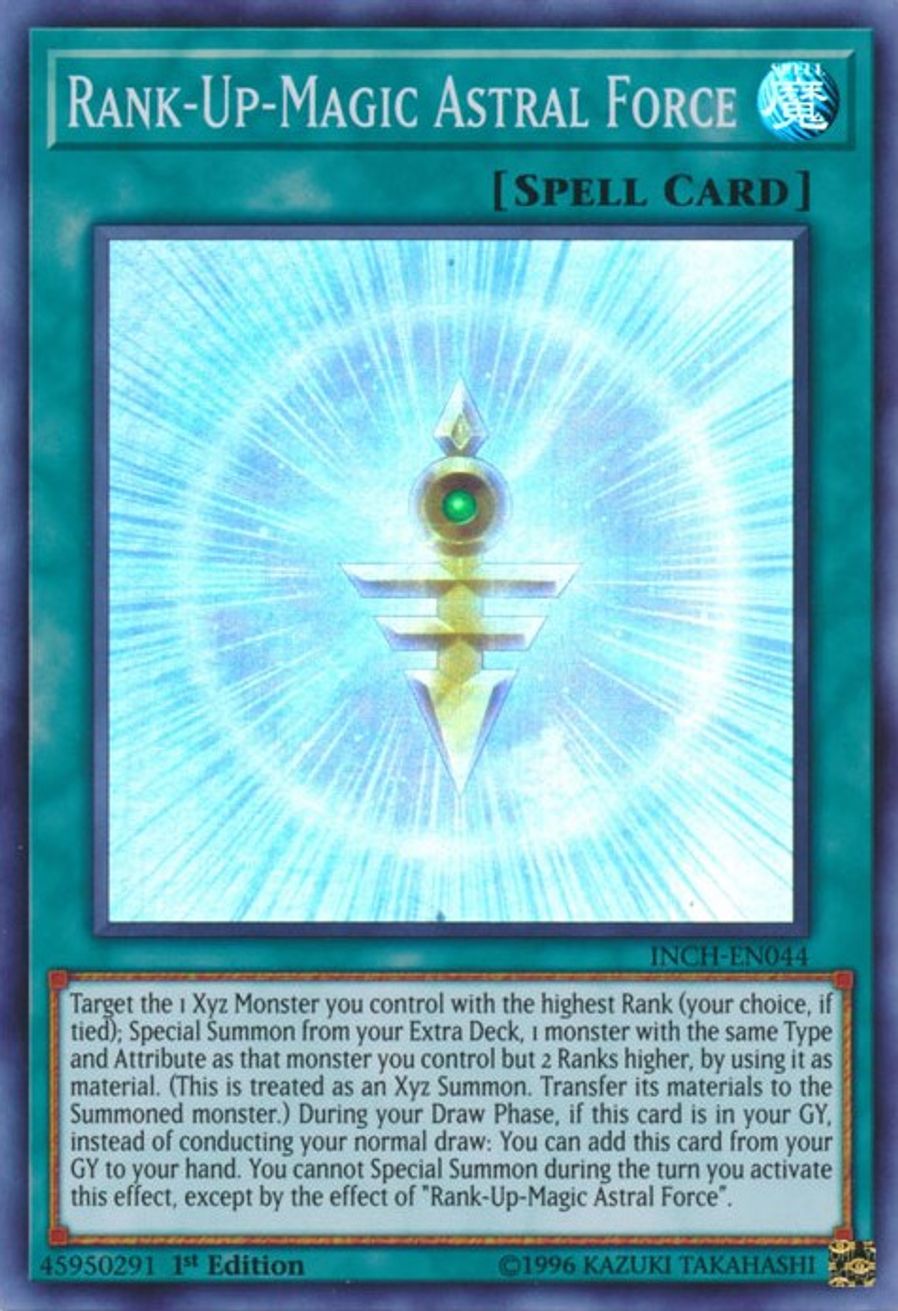 Rank-Up-Magic Astral Force - The Infinity Chasers - YuGiOh