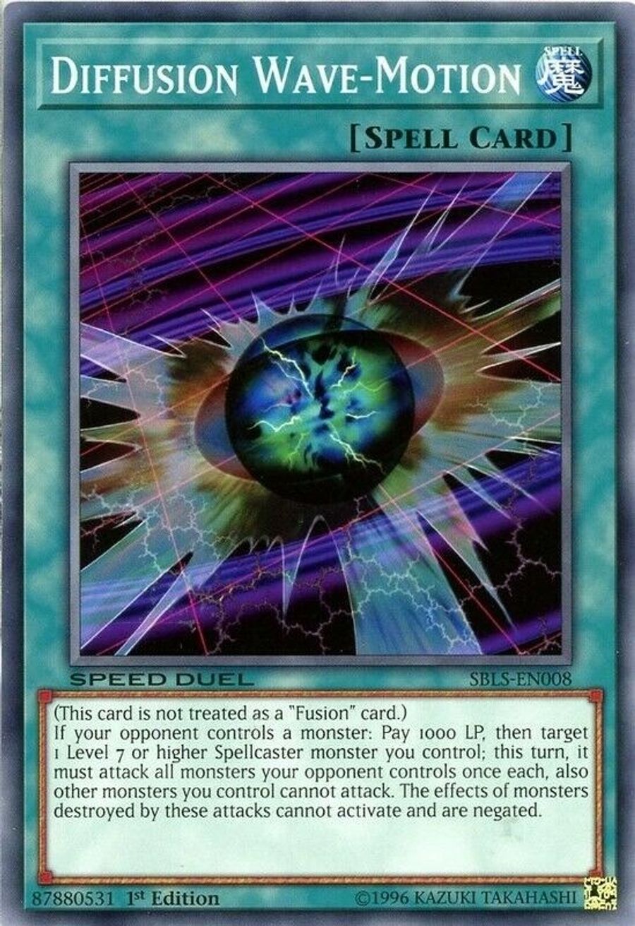 Diffusion Wave-Motion - Speed Duel: Arena of Lost Souls - YuGiOh