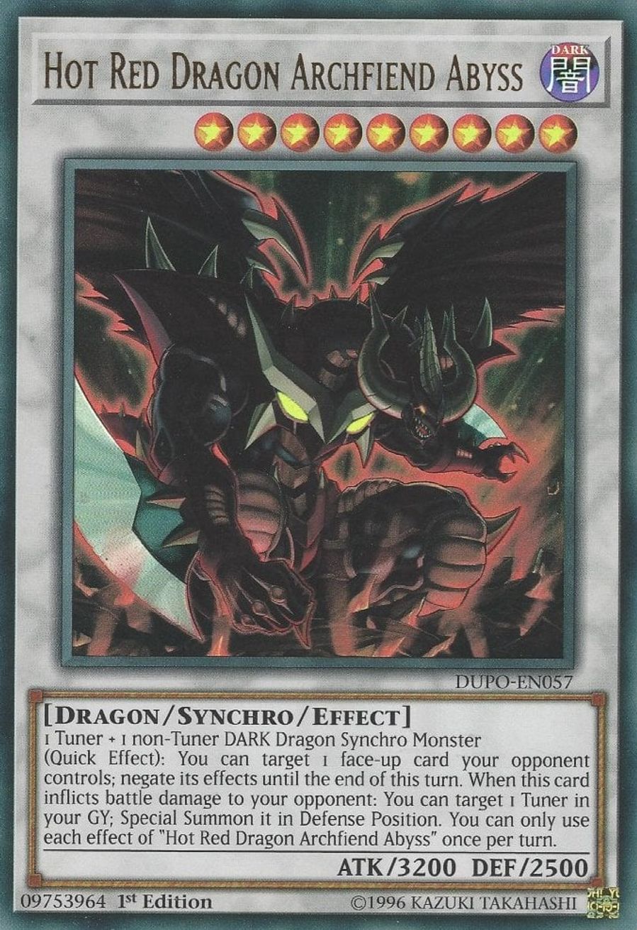 Hot Red Dragon Archfiend Abyss - Duel Power - YuGiOh