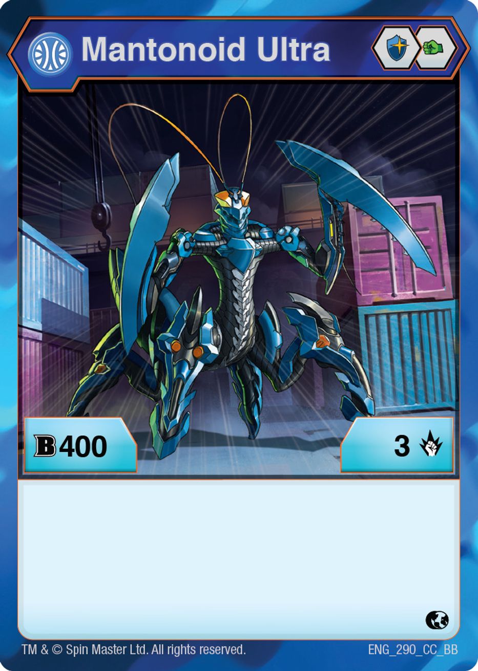 Mantonoid Ultra - Battle Brawlers - Bakugan TCG