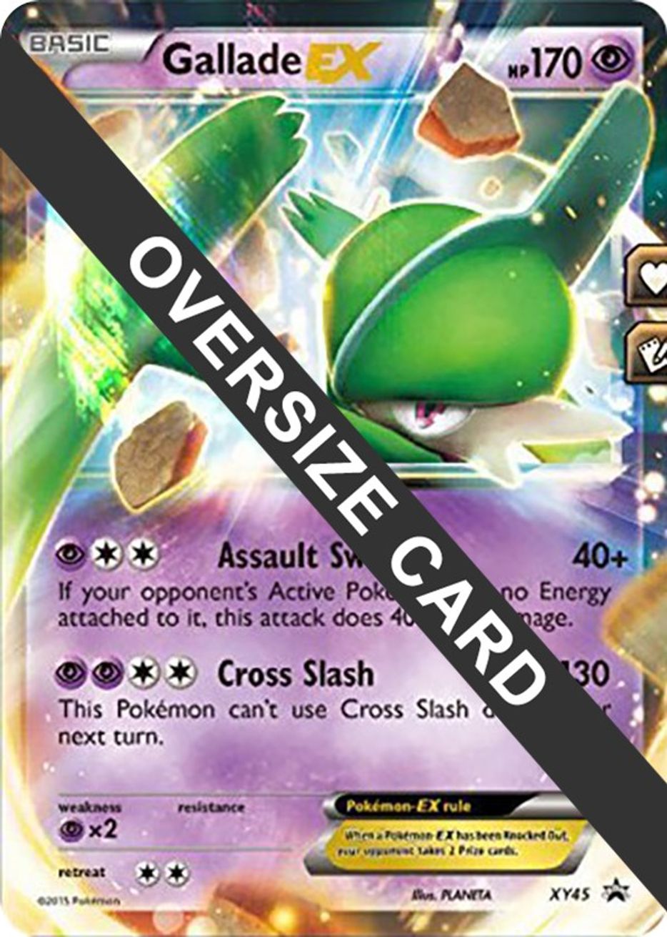 Gallade EX - XY45 (XY Black Star Promo) - Jumbo Cards - Pokemon