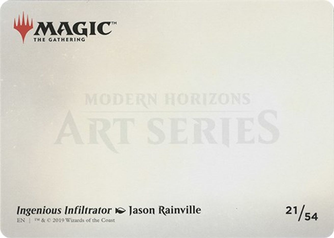 Ingenious Infiltrator (Art Series) - Art Series: Modern Horizons ...
