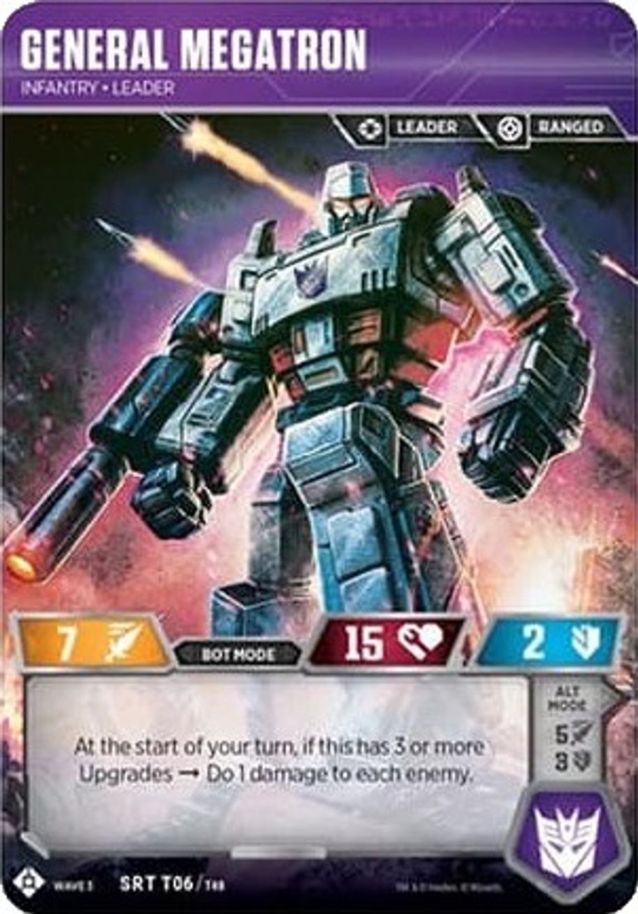 General Megatron - Infantry Leader - War for Cybertron: Siege I ...