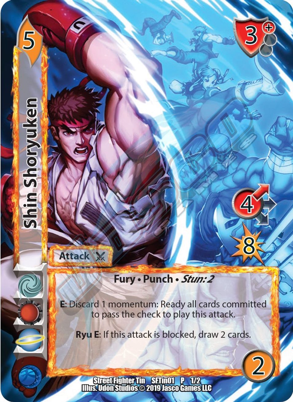 Shin Shoryuken - Street Fighter CCG - UniVersus