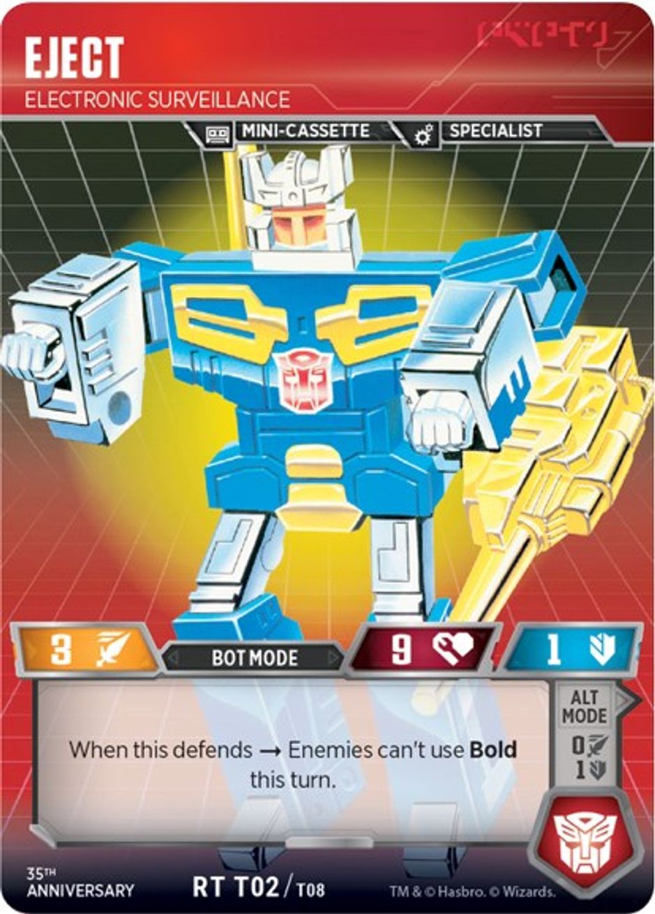 Eject - Electronic Surveillance - Blaster VS Soundwave Box Set 35th ...