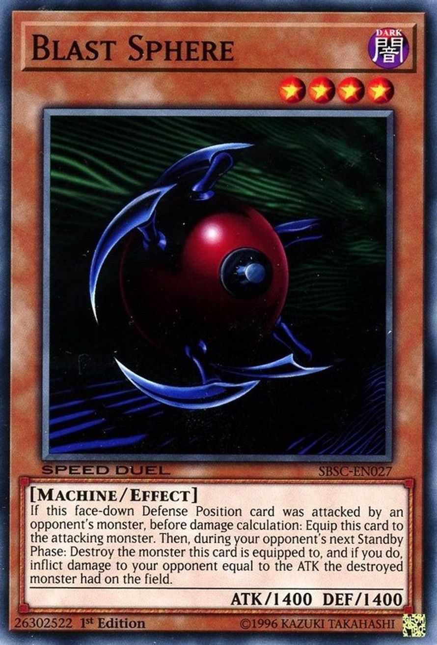 Blast Sphere - Speed Duel: Scars of Battle - YuGiOh
