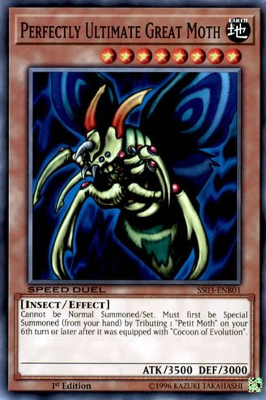 Perfectly Ultimate Great Moth - Speed Duel Decks: Ultimate Predators ...
