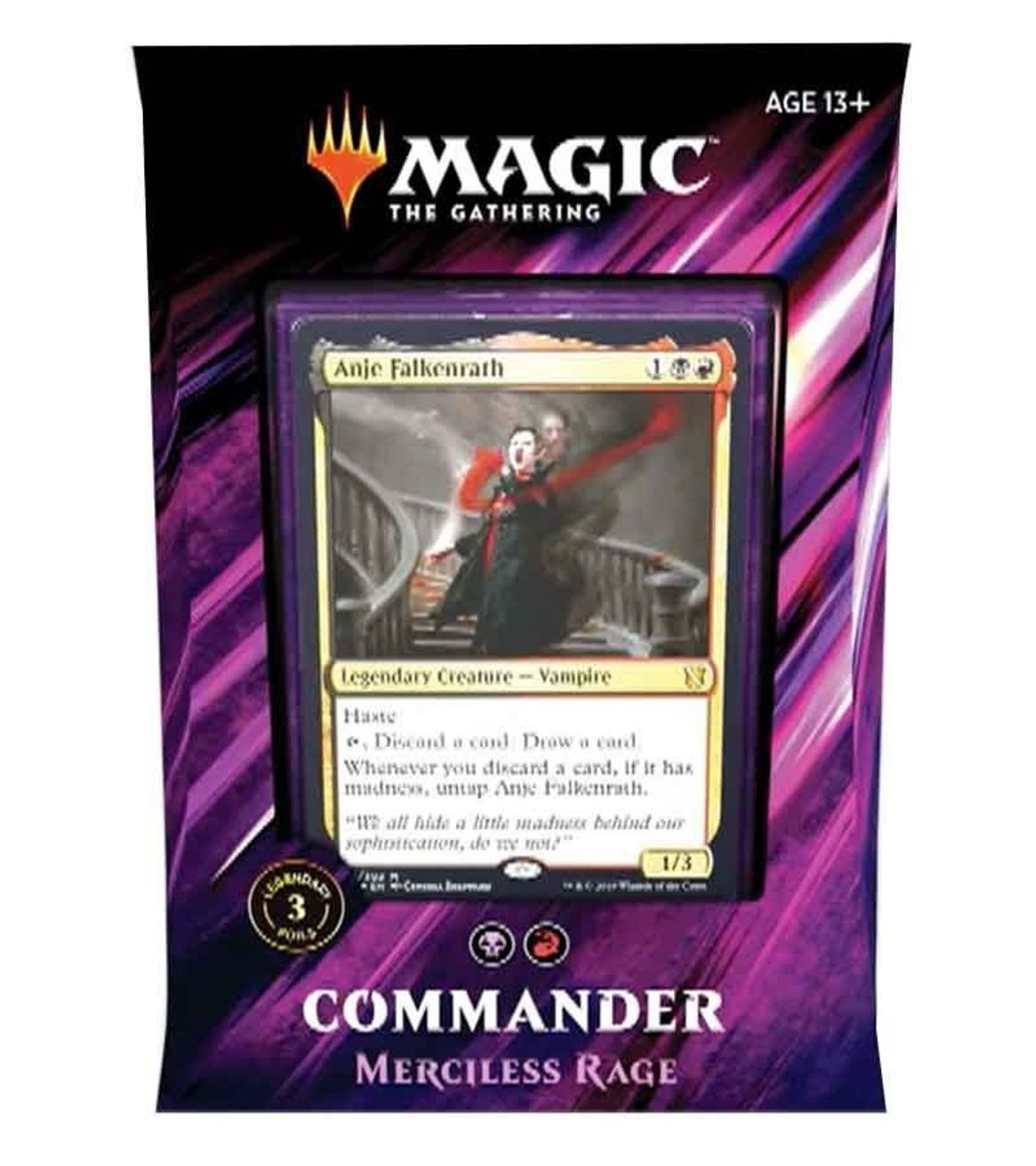Commander 2019 Deck - Merciless Rage - Commander 2019 - Magic: The ...