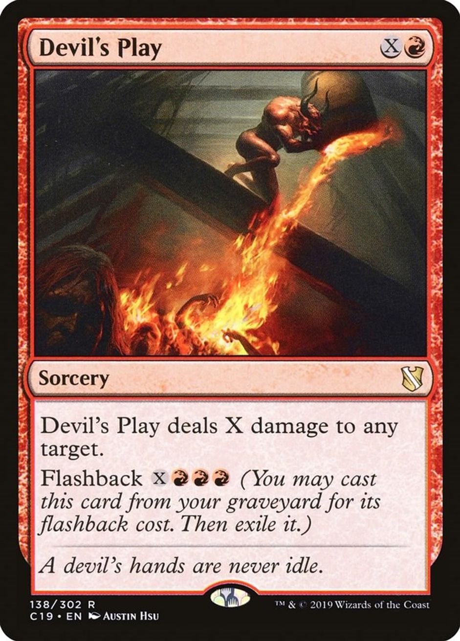 Devil's Play - Commander 2019 - Magic: The Gathering