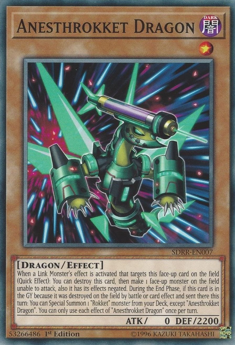 Anesthrokket Dragon - Structure Deck: Rokket Revolt - YuGiOh