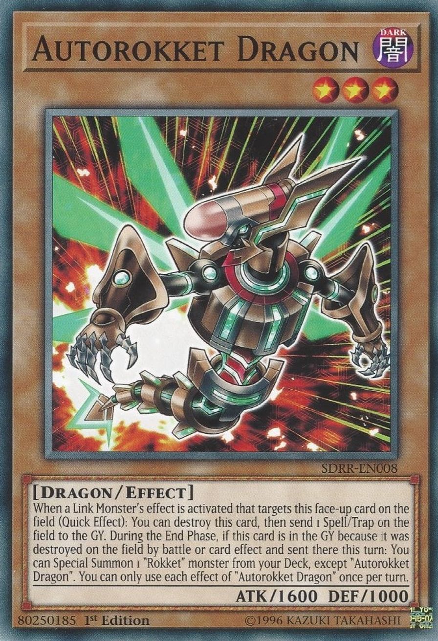 Autorokket Dragon - Structure Deck: Rokket Revolt - YuGiOh