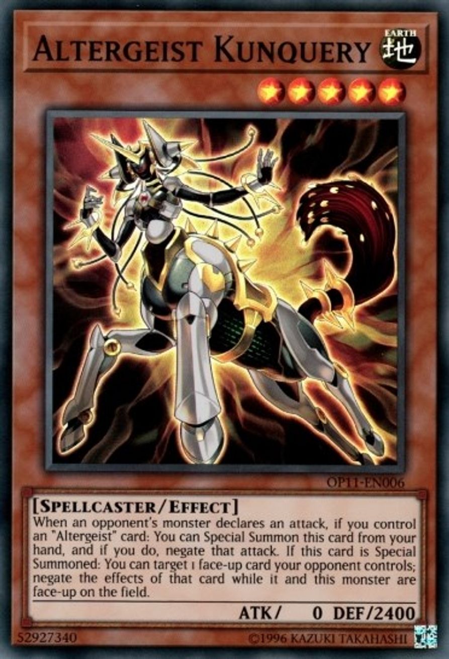Altergeist Kunquery - OTS Tournament Pack 11 - YuGiOh
