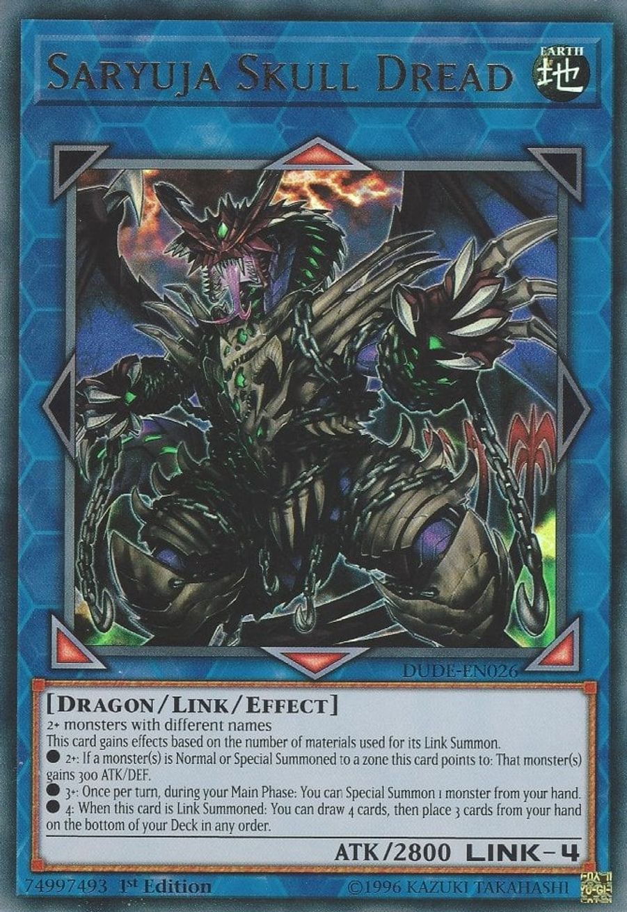 Saryuja Skull Dread - Duel Devastator - YuGiOh