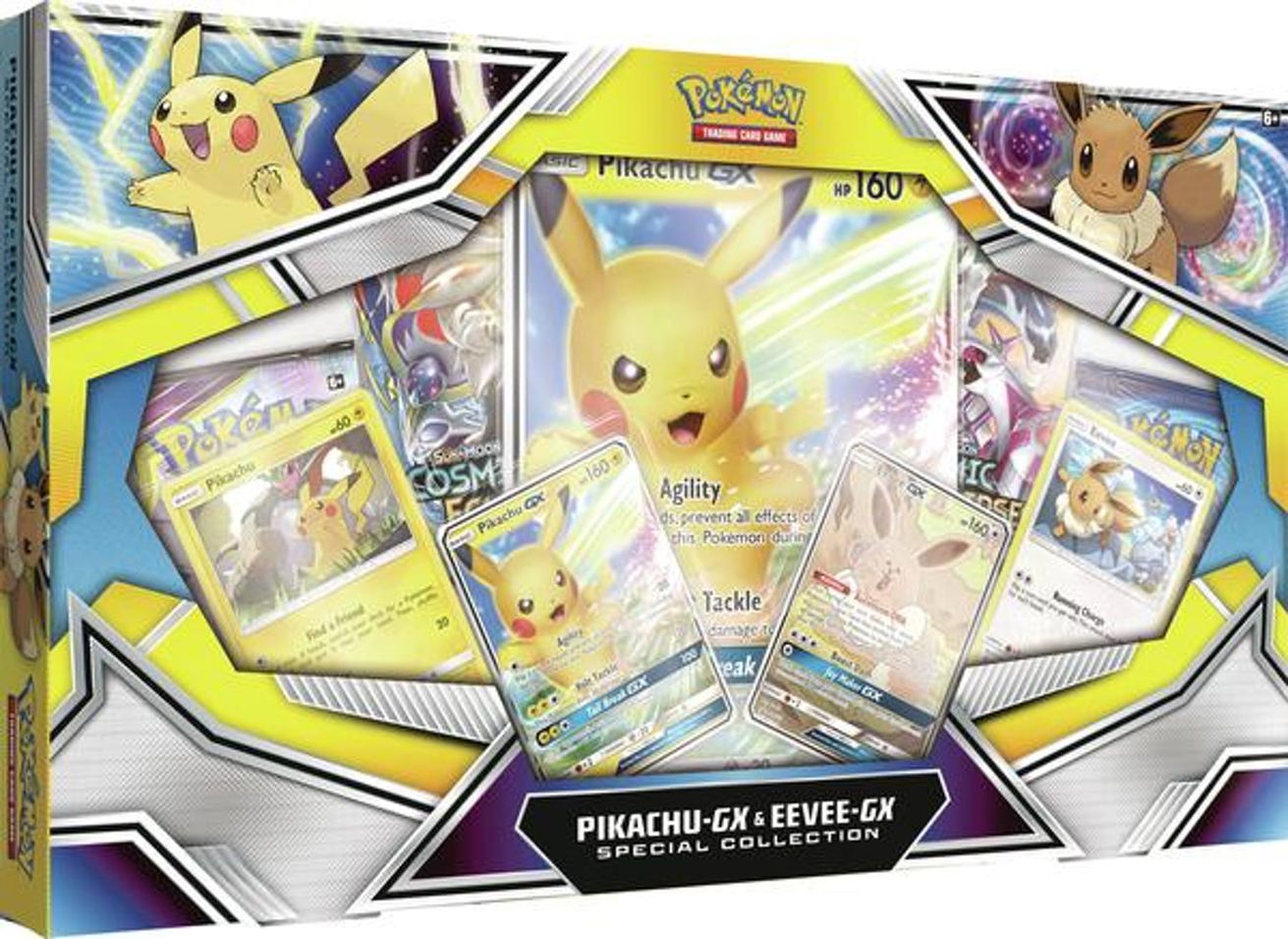 Pikachu GX & Eevee GX Special Collection - SM - Cosmic Eclipse - Pokemon