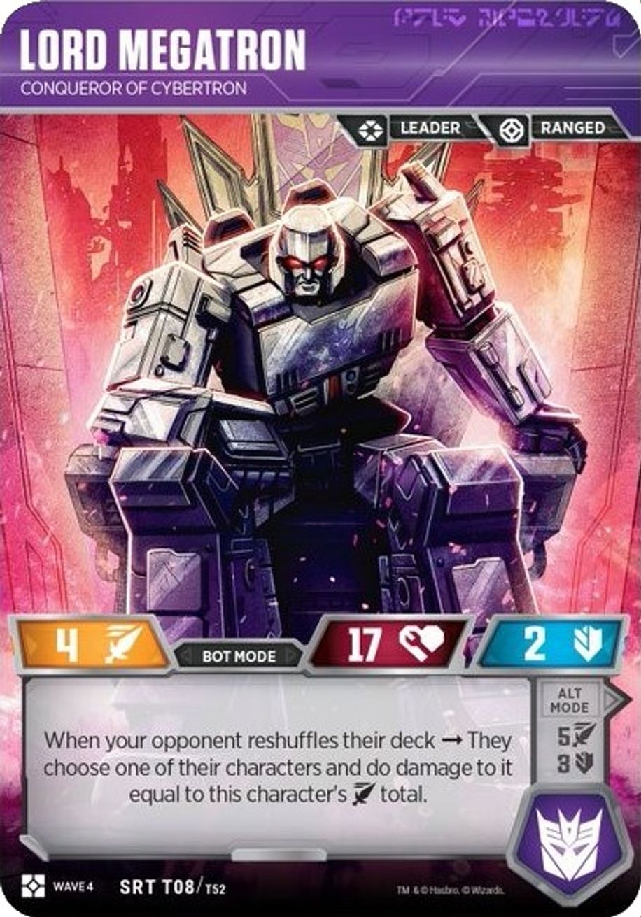Lord Megatron - Conqueror of Cyberton - War for Cybertron: Siege II ...
