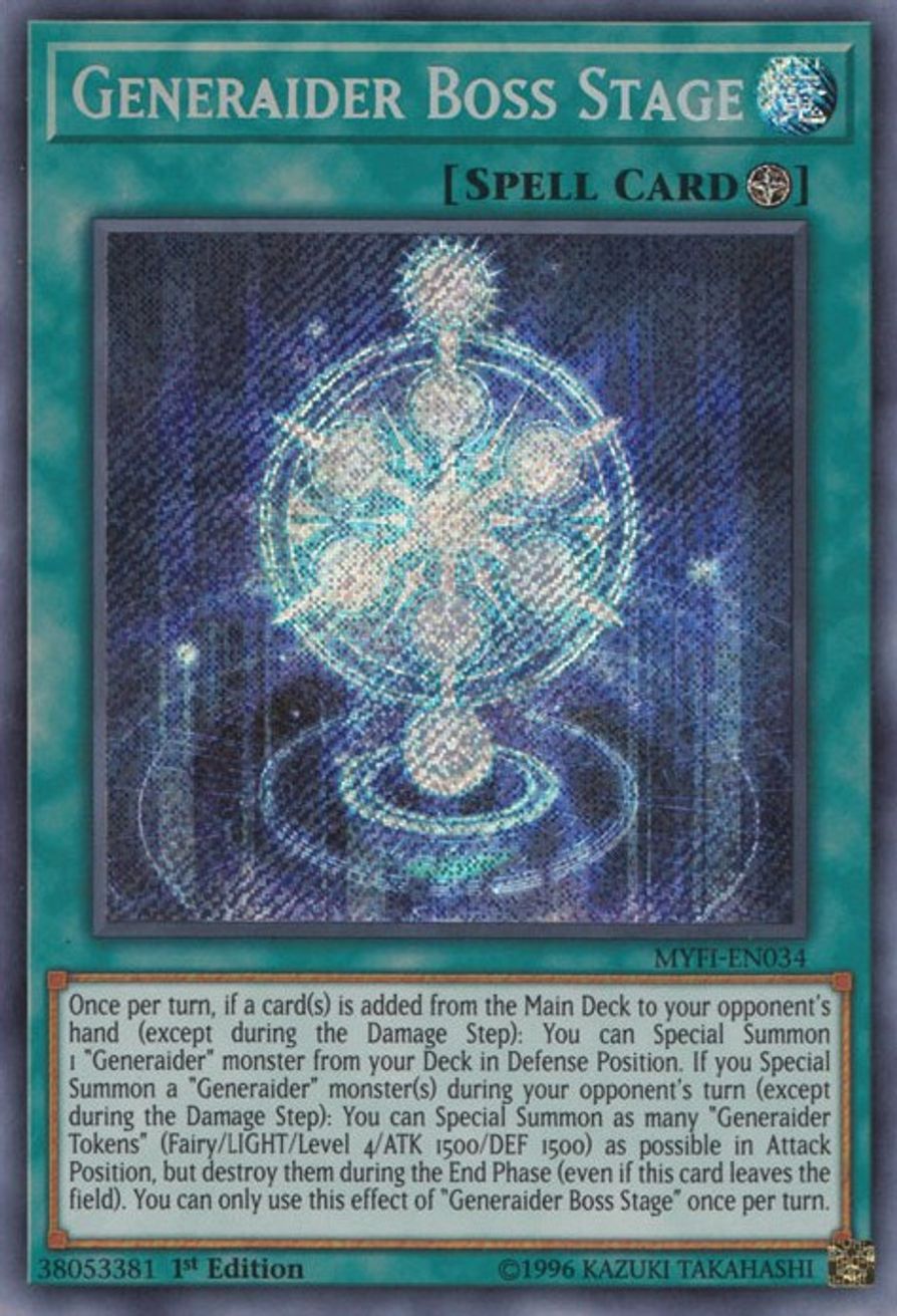 Generaider Boss Stage - Mystic Fighters - YuGiOh