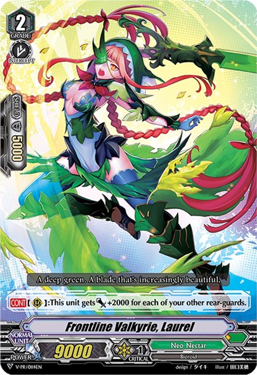 Frontline Valkyrie, Laurel (114) - V Promo Cards - Cardfight Vanguard
